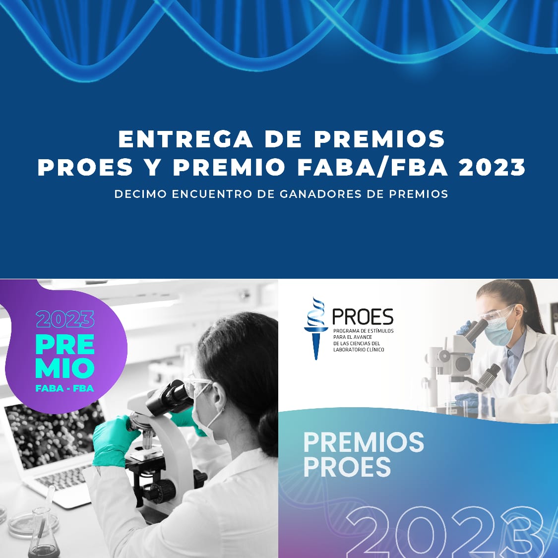 Entrega de Premios PROES y Premio FABA/FBA 2023 – FBA
