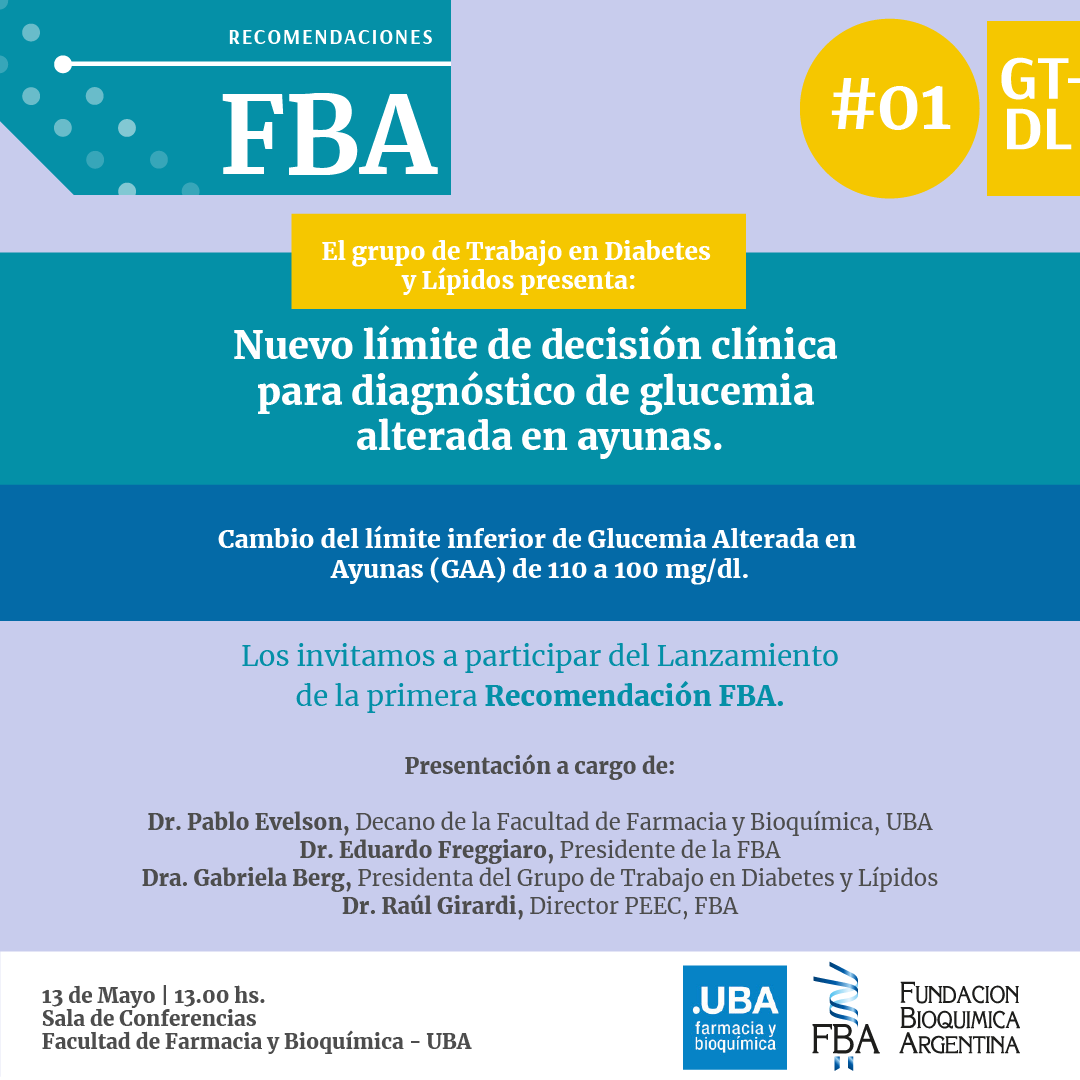 Lanzamiento de la primera Recomendación FBA. – FBA